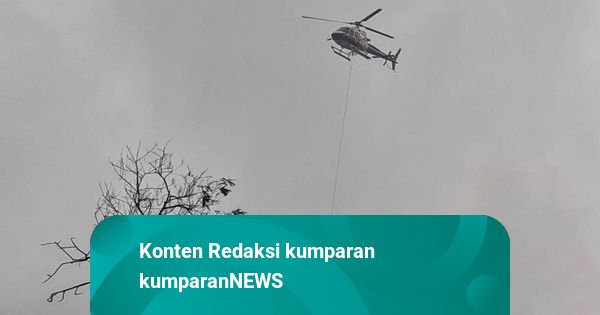 Hari Ke-4 TPA Rawa Kucing di Tangerang Terbakar, Heli 'Water Bombing' Dikerahkan | kumparan.com